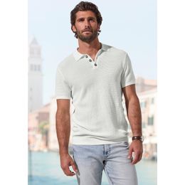 John Devin Herren Poloshirt, offwhite, Gr&ouml;&szlig;e S