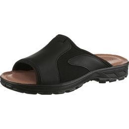 CR&Eacute;ATION L Herren Pantolette mit Stretch-Einsatz schwarz Gr&ouml;&szlig;e 41