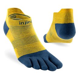 injinji Run Lightweight No-Show Bekleidung Unisex schwarz L