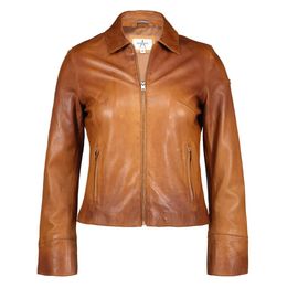 Willow Lederjacke - Cognac
