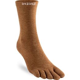 injinji Liner Crew Bekleidung Unisex gr&uuml;n M