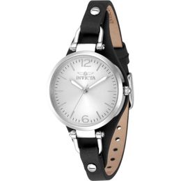 Invicta Wildflower 49588 Damenuhr - Quarzwerk - Edelstahl mit silbernem Zifferblatt - 32 mm