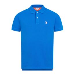 U.S. Polo Assn. Herren Poloshirt aus Baumwolle in Piqu&eacute;-Optik