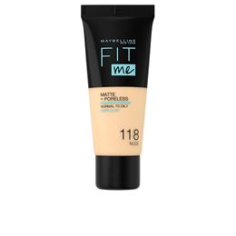 Maybelline Fit Me Matte+poreless Foundation #118-nude 30 ml