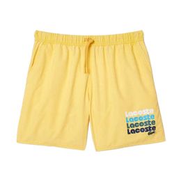 Lacoste - Badehose Midi-L&auml;nge f&uuml;r Herren (Gelb)