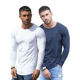 Bound By Honour | 2er-Pack M&auml;nner Langarm-T-Shirt