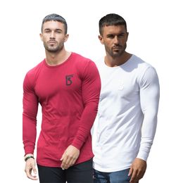 Bound By Honour | 2er Pack Herren Langarm-T-Shirt