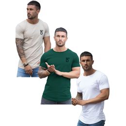 Ehre verpflichtet | 3er-Pack Herren Kurzarm-T-Shirt