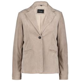 Ona Wildlederblazer - Sand