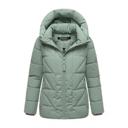 Marikoo Damen Winterjacke Kuschelnasee mit Kapuze und Fleecefutter