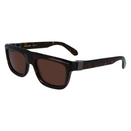 Braune Acetat-Sonnenbrille