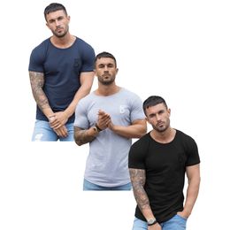 Gebunden durch Ehre | 3er-Pack Herren Kurzarm-T-Shirt