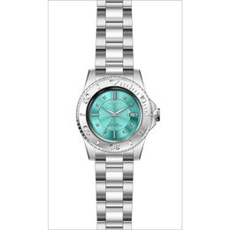 Invicta Pro Diver 49920 Herrenuhr - Quarzwerk - Edelstahl mit blauem Zifferblatt - 40 mm