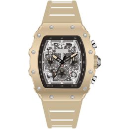 Invicta Racing 69704 Herrenuhr - Quarzwerk - Acryl mit silbernem Zifferblatt - 43 mm