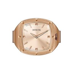 Invicta Mini Ring 50639 Damenuhr - Quarzwerk - Edelstahl mit ros&eacute;goldenem Zifferblatt - 23 mm