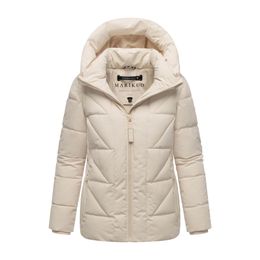 Marikoo Damen Winterjacke Kuschelnasee mit Kapuze und Fleecefutter