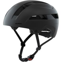 Alpina Soho Helm - Gr&ouml;&szlig;e 51-56 - schwarz