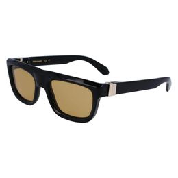 Schwarze Acetat-Sonnenbrille