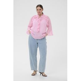 Kaffe Langarm-Bluse KCflori Langarm-Bluse A-shape