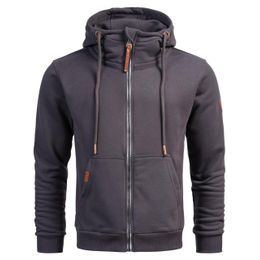 Alessandro Salvarini Herren Sweatjacke AS292 mit Kapuze & Rei&szlig;verschluss