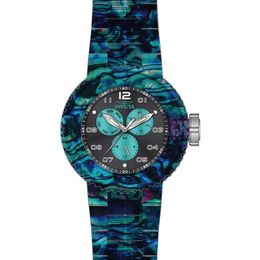 Invicta Pro Diver 50209 Herrenuhr - Quarzwerk - Edelstahl mit schwarzem Zifferblatt - 52 mm