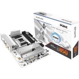 Sapphire Mainboard "PURE B850A WIFI 7", schwarz, B:30,5cm H:3,5cm T:24,4cm, Mainboards