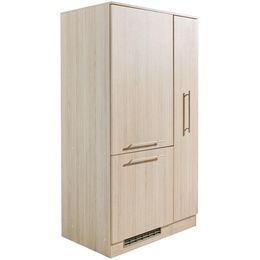 Wiho-K&uuml;chen K&uuml;che WIHO K&Uuml;CHEN "Filo", k&uuml;che: natur, korpus: vicenza eiche hell, B:90cm T:60cm, Komplettk&uuml;chen-Sets, K&uuml;hlmodul, wahlweise mit E-Ger&auml;ten, Breite 90 cm