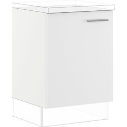 Sp&uuml;lenunterschrank IMPULS K&Uuml;CHEN "Valencia & Tirana", In zwei Breiten, H&ouml;he: 72,3 cm", wei&szlig;, B:60cm H:72,3cm T:57,6cm, Dekorfolie, Holzwerkstoff, Schr&auml;nke, K&uuml;chenunterschrank, vormontiert
