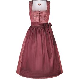 Spieth & Wensky Spieth & Wensky Midi-Dirndl FCB-Kristin Rot (Gr&ouml;&szlig;e: 38)