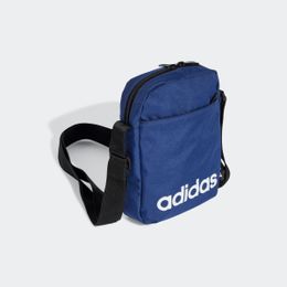 Turnbeutel adidas Performance "LINEAR ORGANIZER", blau (dunkelblau, wei&szlig;), Obermaterial: 100% Polyester, Taschen