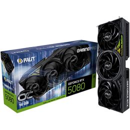 Palit Grafikkarte "GeForce RTX 5080 GamingPro OC V1 16GB", schwarz, Grafikkarten