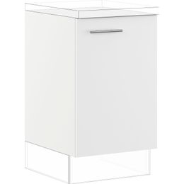 Sp&uuml;lenunterschrank IMPULS K&Uuml;CHEN "Valencia & Tirana", In zwei Breiten, H&ouml;he: 72,3 cm", wei&szlig;, B:50cm H:72,3cm T:57,6cm, Dekorfolie, Holzwerkstoff, Schr&auml;nke, K&uuml;chenunterschrank, vormontiert