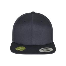 Flex Cap Flexfit "Flexfit Unisex Organic Cotton Snapback", Gr. onesize, schwarznavy, 98% Baumwolle, 2% Elasthan, unifarben, Caps