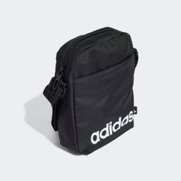 Turnbeutel adidas Performance "LINEAR ORGANIZER", schwarz-wei&szlig; (schwarz, wei&szlig;), Obermaterial: 100% Polyester, Taschen