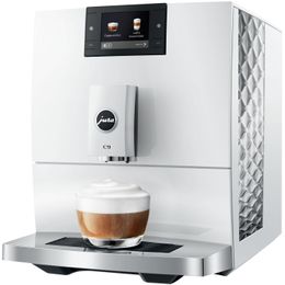 Jura Kaffeevollautomat "15753 C9 Piano Black (EA)", piano wei&szlig;, B:26cm H:32,5cm T:43,7cm, Kaffeevollautomaten, Kaffeevollautomat