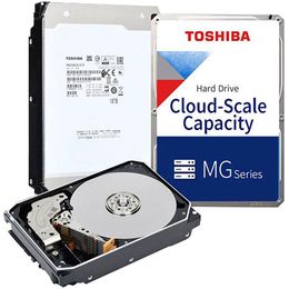 Toshiba interne HDD-Festplatte "MG09 12TB", silber, 12 TB, Festplatten