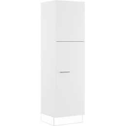 Seitenschrank IMPULS K&Uuml;CHEN "Valencia & Tirana", Breite/H&ouml;he: 60/205,1 cm", wei&szlig;, B:60cm H:205,1cm T:57,6cm, Dekorfolie, Holzwerkstoff, Schr&auml;nke, Seitenschrank, vormontiert, mit Dreht&uuml;r