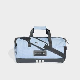 Sporttasche adidas Performance "4ATHLTS DUF S", Gr. B/H/T: 45,5cm x 23cm x 20cm, glow blau, sanftes wei&szlig;, Polyester, Taschen Sporttasche