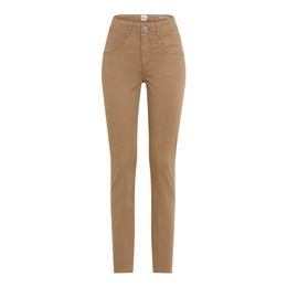 5-Pocket-Jeans Brax "Style SHAKIRA S", Damen, Gr. 36K18, Kurzgr&ouml;&szlig;en, braun, Denim/Jeans, 44% Lyocell, 43% Baumwolle, 10% Elastomultiester, 3% Elasthan, Jeans 5-Pocket-Jeans