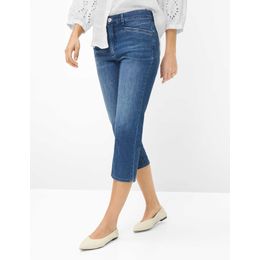 5-Pocket-Jeans Brax "Style MARY C", Damen, Gr. 38K (19), Kurzgr&ouml;&szlig;en, blau, Denim/Jeans, 75% Baumwolle, 17% Polyester, 5% Elastomultiester, 3% Elasthan, Jeans 5-Pocket-Jeans