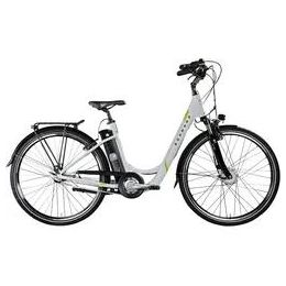 Z&uuml;ndapp E-Bike Z&Uuml;NDAPP "Z510" Gr. 48, wei&szlig; (gr&uuml;n, wei&szlig;), Elektrofahrr&auml;der, 48cm, 28 Zoll (71,12cm), Pedelec, Elektrofahrrad f&uuml;r Damen u. Herren