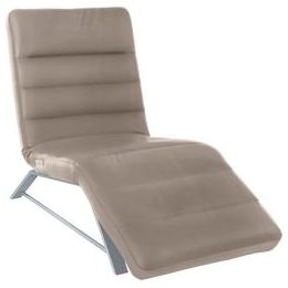 Relaxliege W.Schillig "daily dreams", braun (stone z59), B:75cm H:91cm T:170cm, Longlife Xtra-Leder Z59: Glattleder mit modischer Pr&auml;gung. Hautst&auml;rke 0, 9 - 1, 1 mm;Longlife Xtra-Leder Z69: Das feinnarbige, gedeckte Softleder Z69 besticht durch seine au&szlig;ergew&ouml;hnliche Weichheit im trendigen &raquo;Vintage-Look&laquo;, Hautst&auml;rke 0, 9 - 1, 1 mm;Stoff S37 (100% Polyester), Sofas, Funktionsliege wahlweise mit Mot