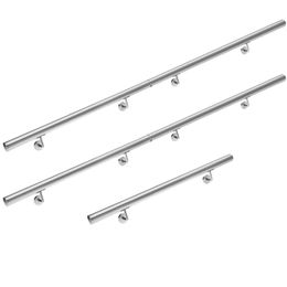 Monzana Handlauf 5er-Set Edelstahl 4,2x500cm
