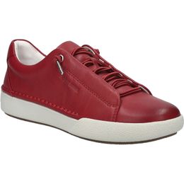 Sneaker Josef Seibel "Claire 24, hibiscus", Damen, Gr. 38, braun (hibiscus), Obermaterial: 100% Rindsleder Leather cow., Schuhe Sneaker