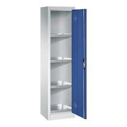 C+P Umweltschrank Acurado, 1950x502x500mm, 7035/5010 ; C + P M&ouml;belsysteme (8901-315|S10190)
