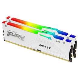 Kingston FURY Beast RGB DDR5 Kit 64 GB: 2 x 32 GB, DIMM 288-PIN, 6000 MHz, PC5-48000