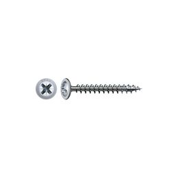 Spax Universalschraube 5 x 60 mm R&uuml;ckwandkopf Kreuzschlitz Z Vollgewinde 4CUT WIROX A3J (0281010500602)