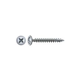 Spax Universalschraube 5 x 40 mm R&uuml;ckwandkopf Kreuzschlitz Z Vollgewinde 4CUT WIROX A3J (0281010500402)