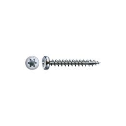 Spax Universalschraube 5 x 30 mm Halbrundkopf T-STAR plus Vollgewinde 4CUT WIROX A3J (0201010500303)