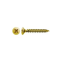 Spax Universalschraube 3 x 40 mm Senkkopf Kreuzschlitz Z Vollgewinde S-Spitze YELLOX A2L (1081020300403)